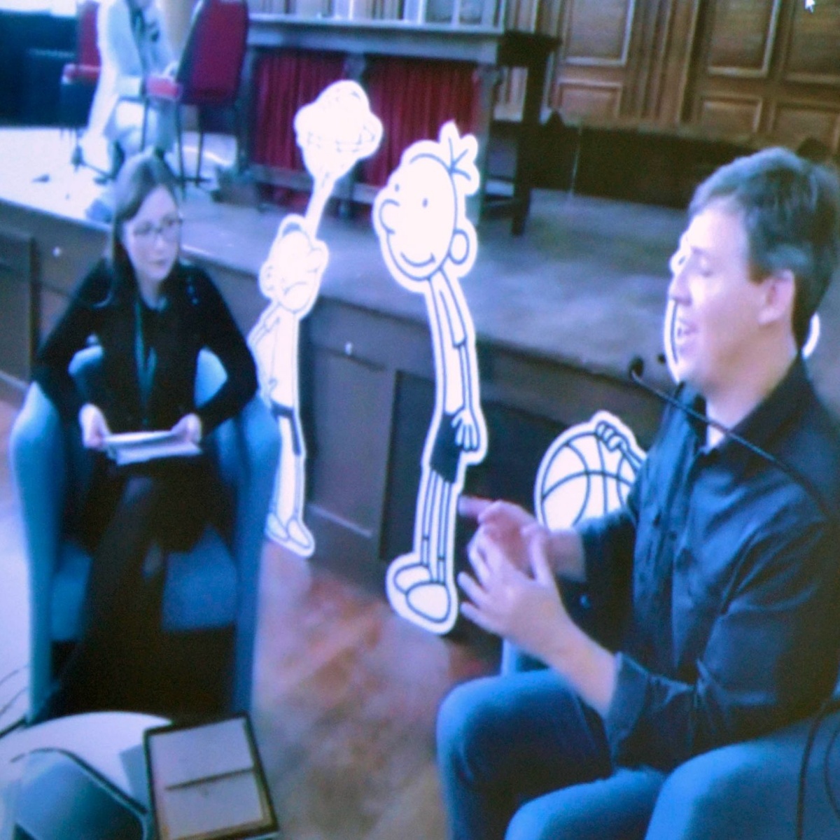 President Kennedy School - An Audience with Jeff Kinney ~Author of the ...