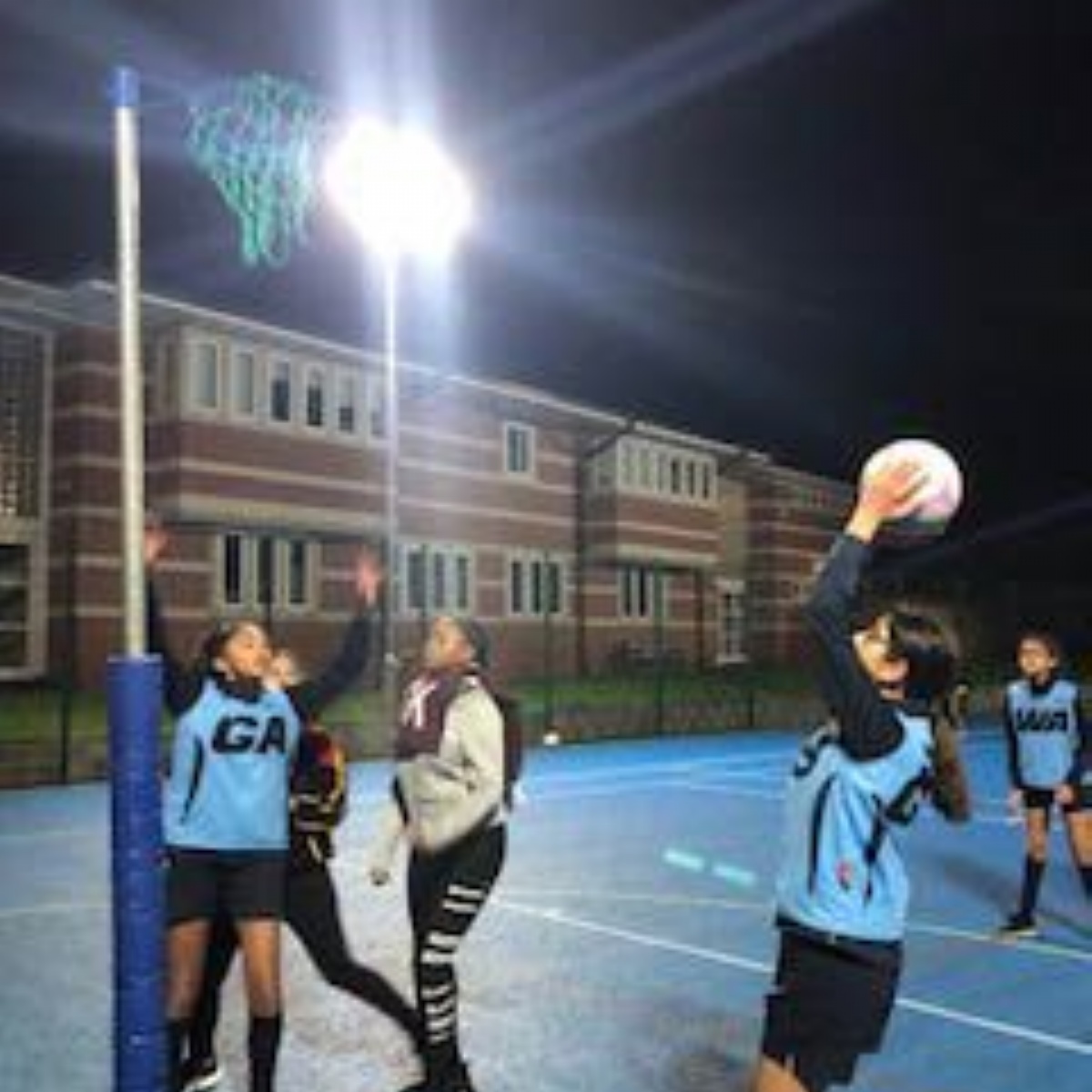 President Kennedy School - KS3 Netball Girls Impress Players at ...